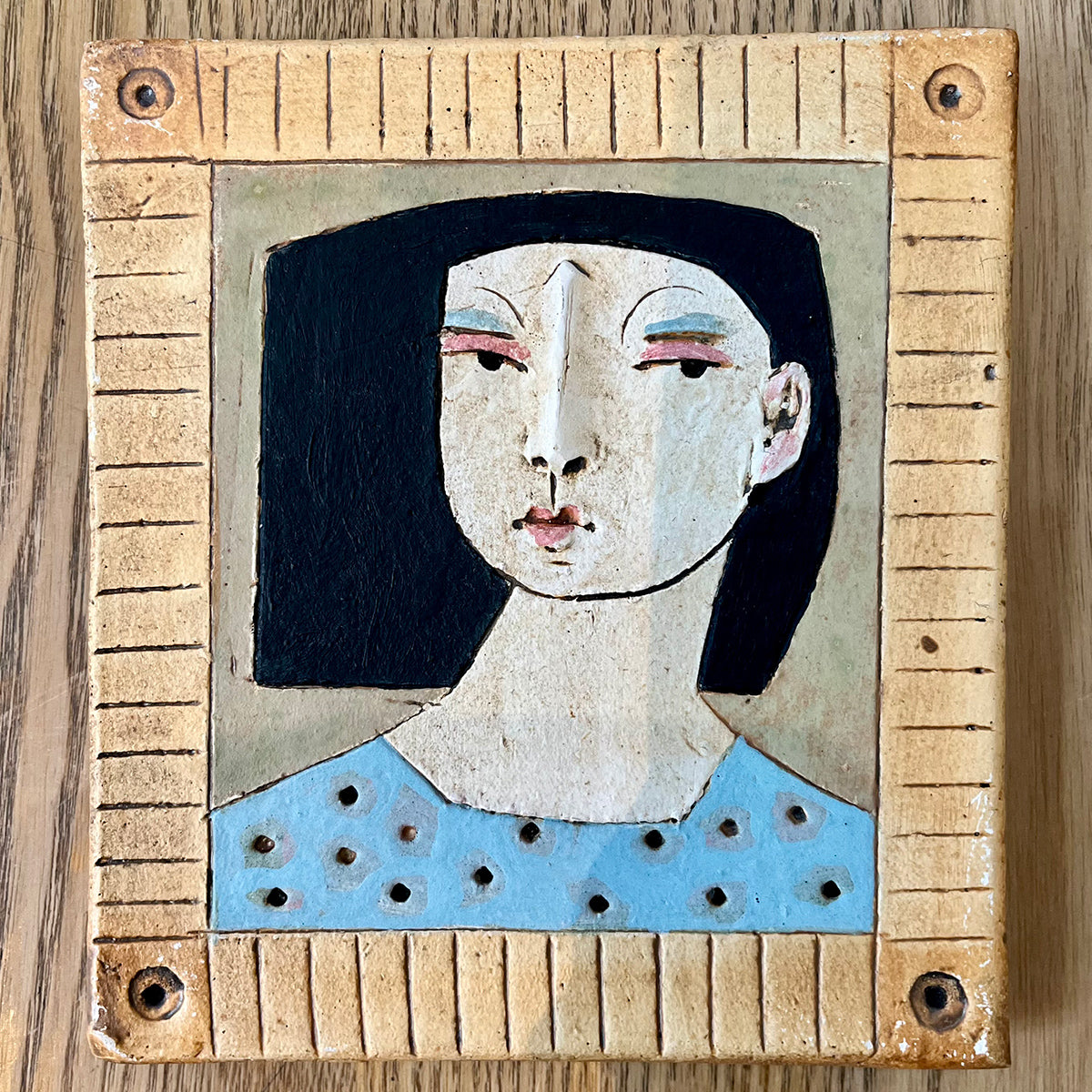 Portrait Tile by Christy Keeney – Bluecoat Display Centre