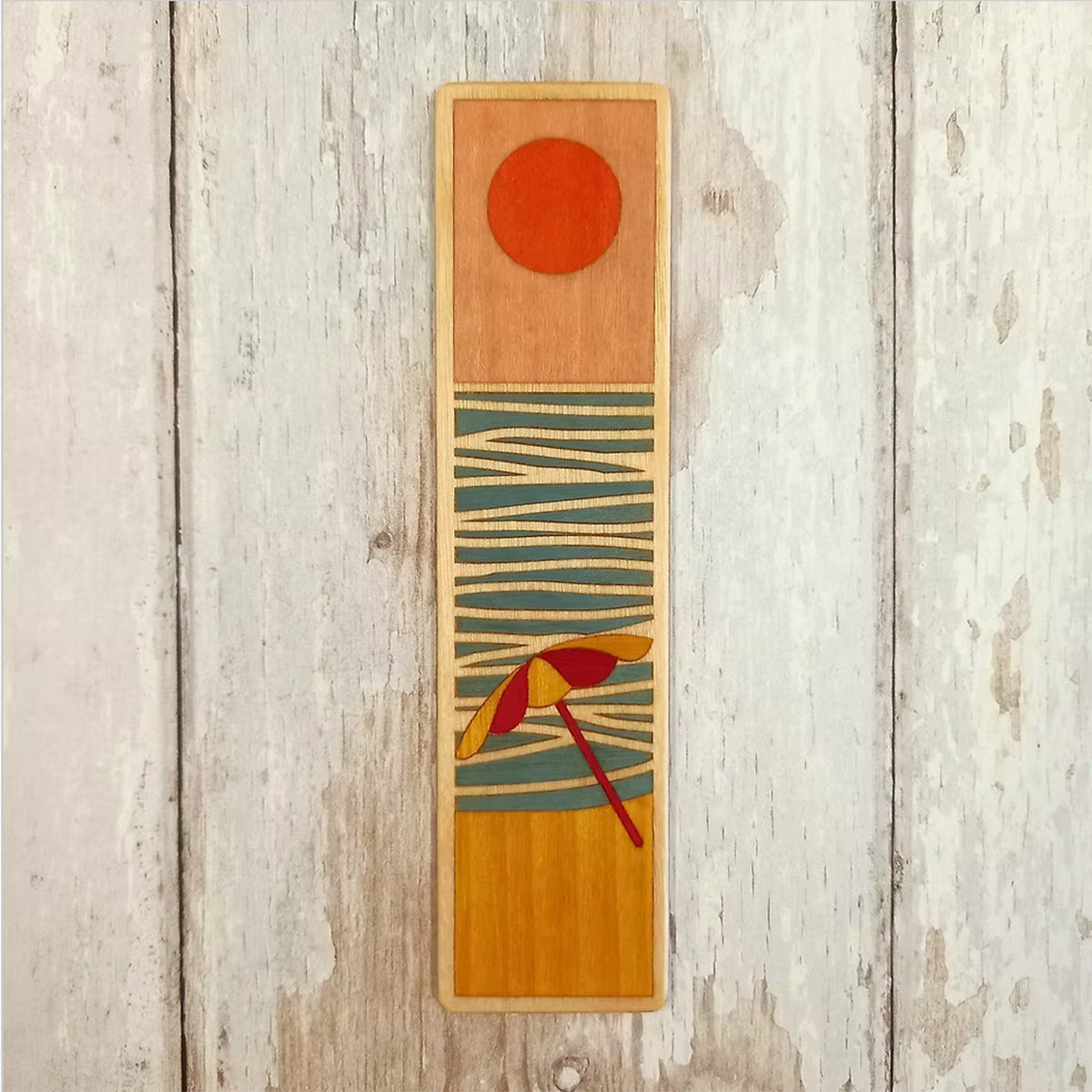 Beach Vibes Bookmark by Stephanie Davies (Ember Edge Creative) – Bluecoat Display Centre