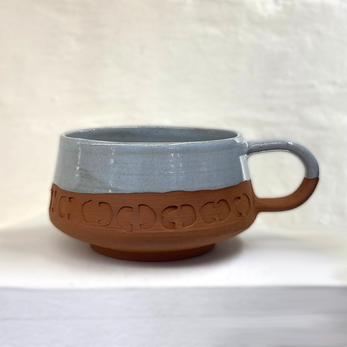Grey Terracotta Mug by Emma Westmacott – Bluecoat Display Centre