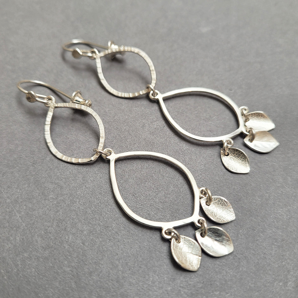 Double Sorrel Drop Earrings by Naomi James – Bluecoat Display Centre