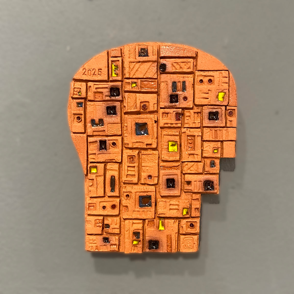 Small Brutalist Head by Pauline Hughes – Bluecoat Display Centre